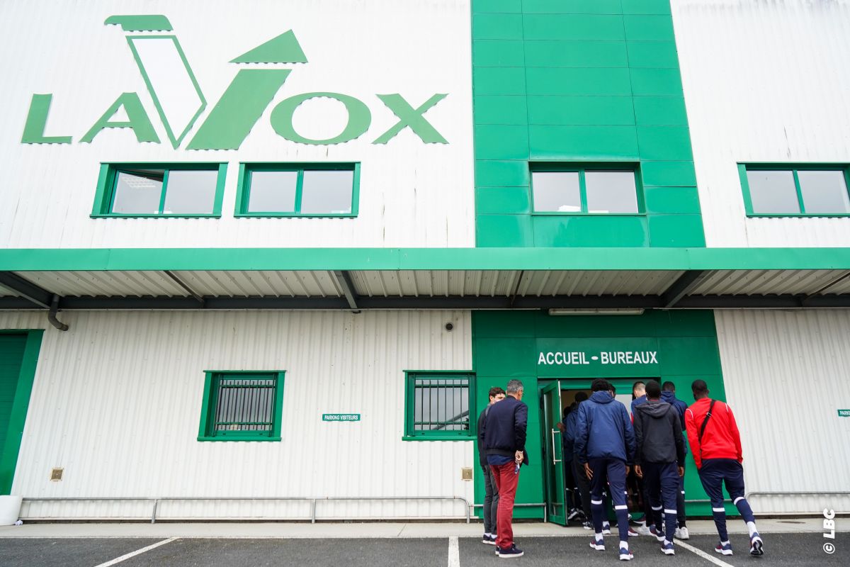 VISITE DE L’ENTREPRISE LAVOX - La Berrichonne Football